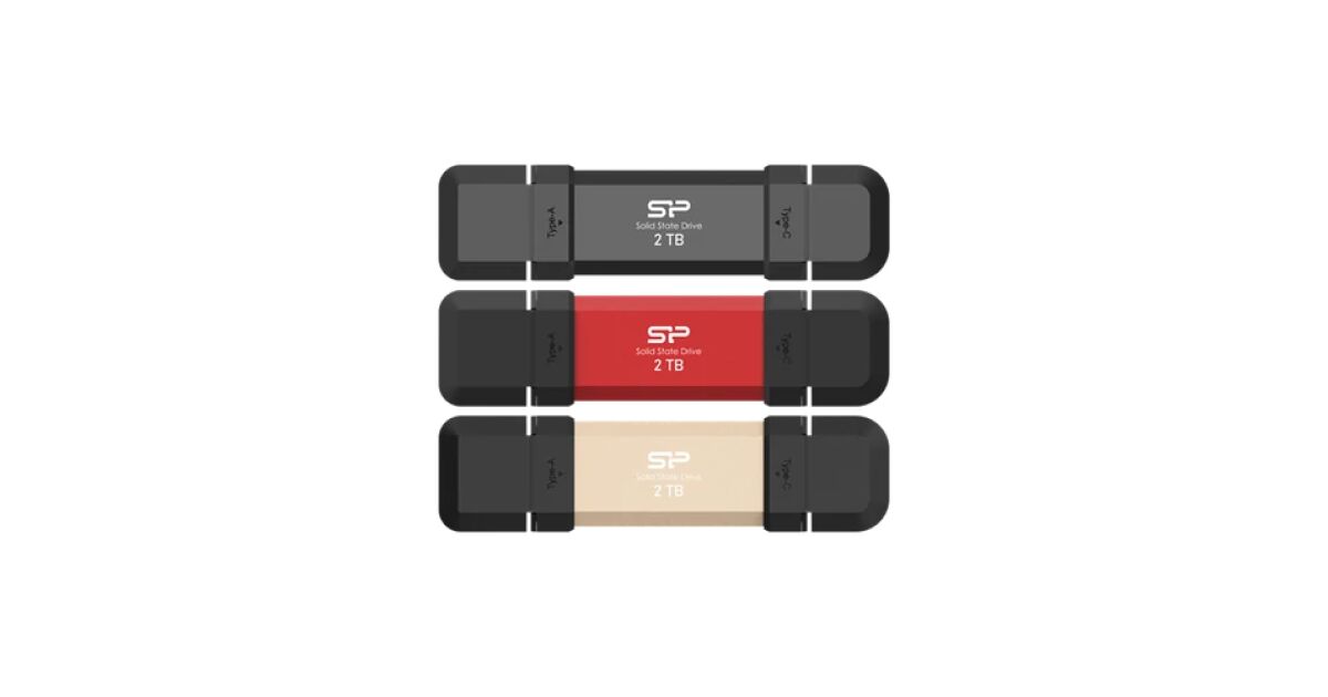 Silicon Power DS72 USB-A / USB-C 3.2 1TB Pendrive - Fekete | Pepita.hu