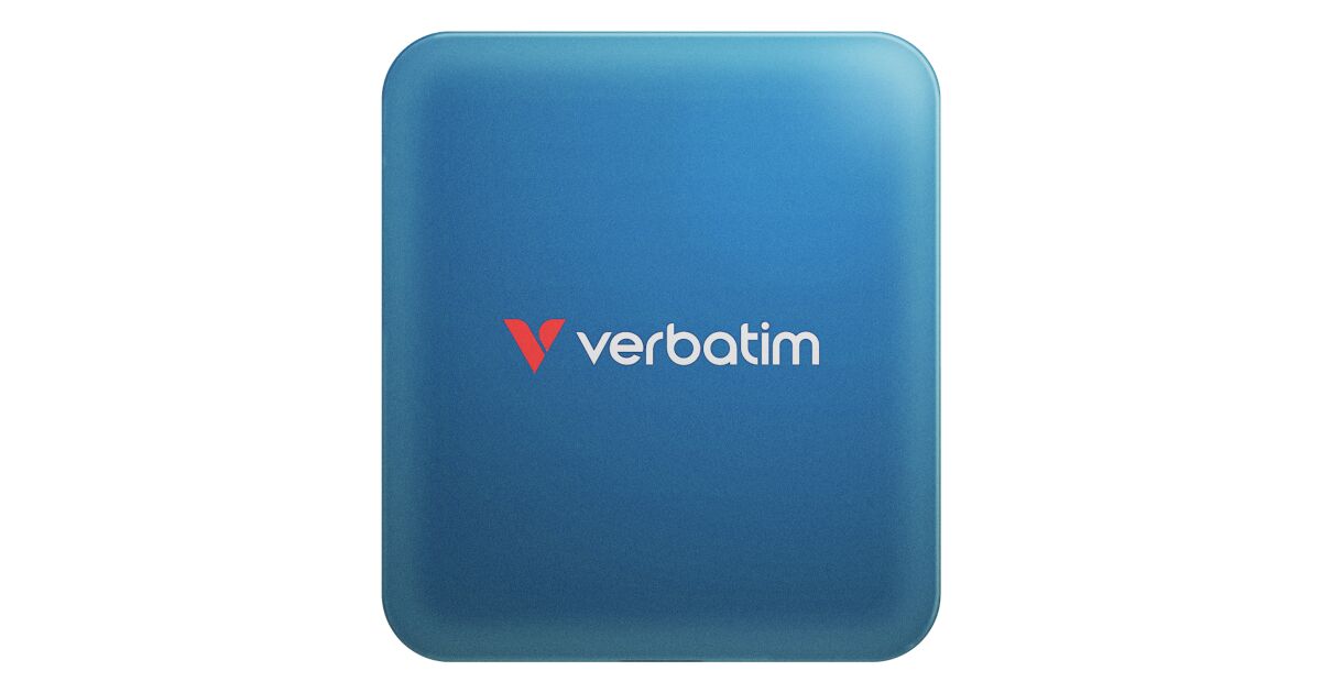 Verbatim SnapBack SSD 2 TB USB C-típus USB 3.2 Gen 2x2 Kék Külső SSD ...