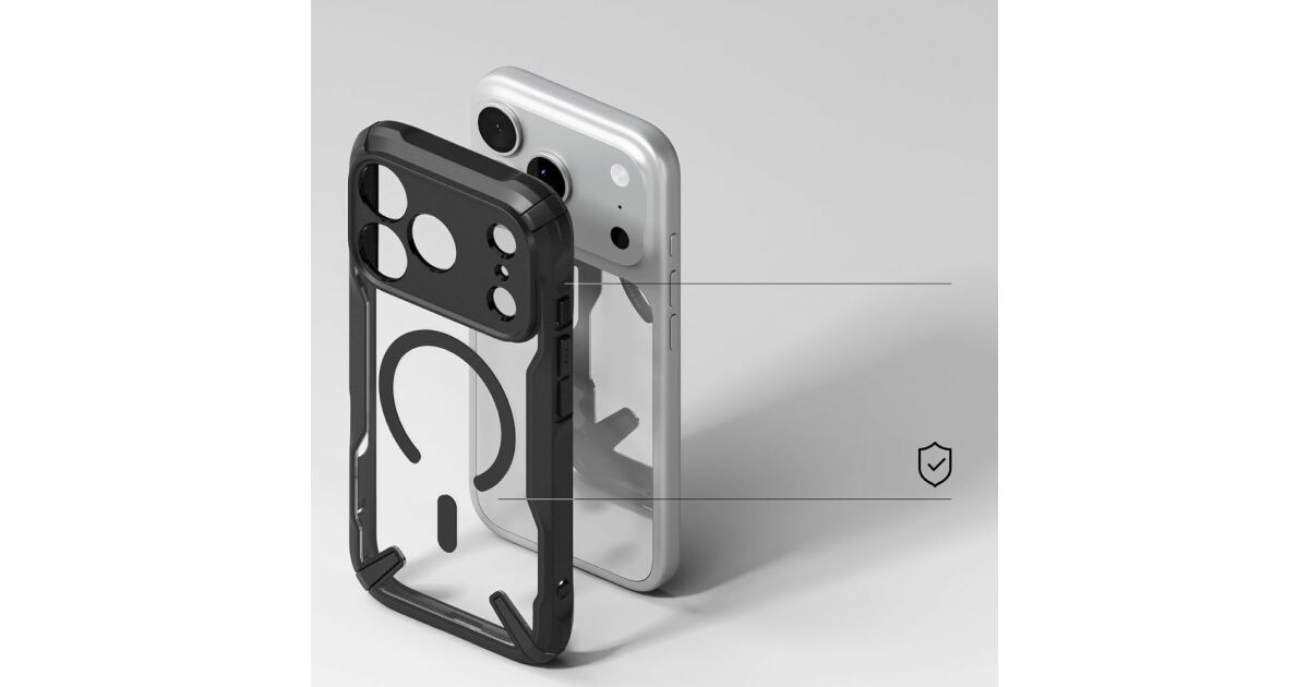 Ringke Fusion X magnetic magsafe Apple iPhone 17 Pro ütésálló tok ...