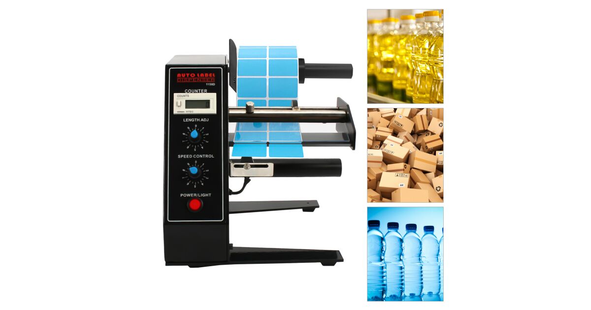 Automatic Label Dispenser, 220V Voltage, 4-200mm Label Length, Durable ...