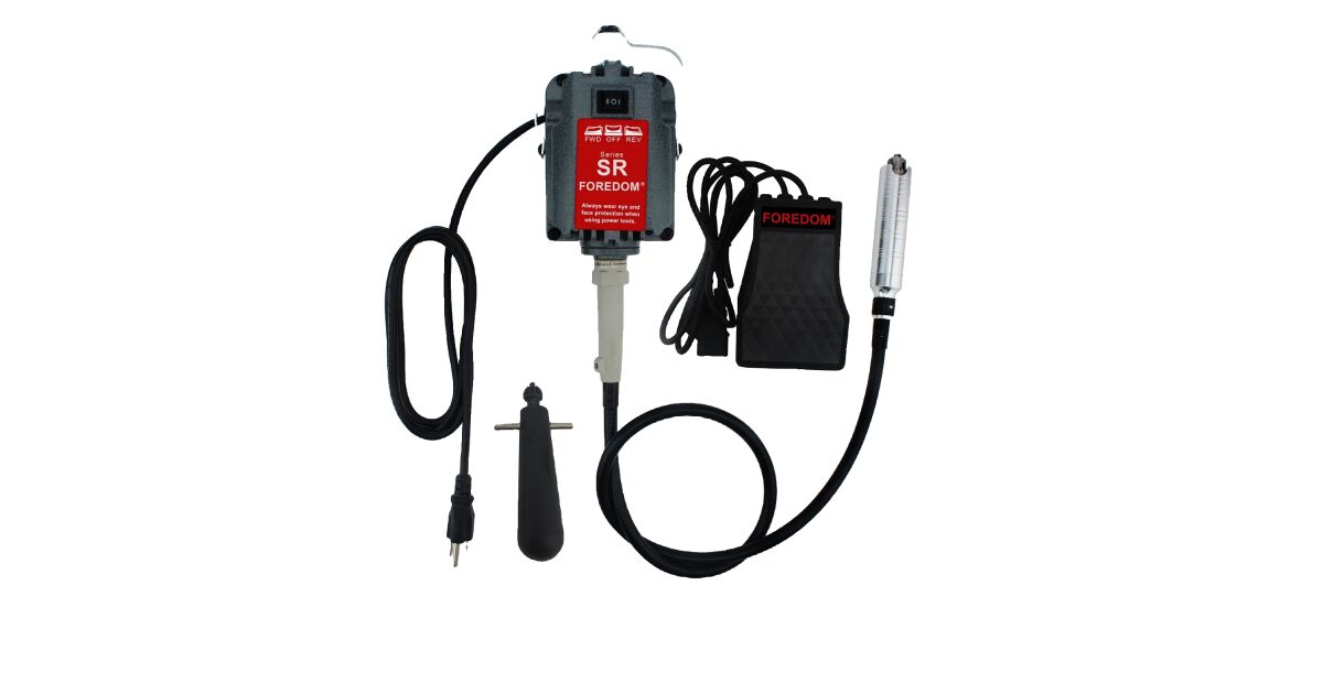 Foredom SR flex tengelycsiszoló, 230 W teljesítmény, állítható sebesség ...