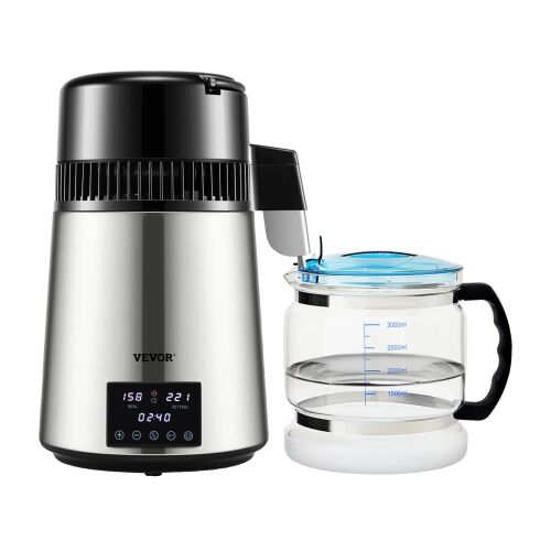 Distilator de apă, rată de distilare 1,5 L/h, capacitate 4 L, oțel ...