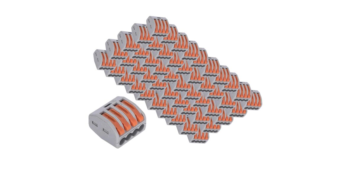 Set de 50 conectori rapizi, Conectori rapizi cu manetă pentru ...