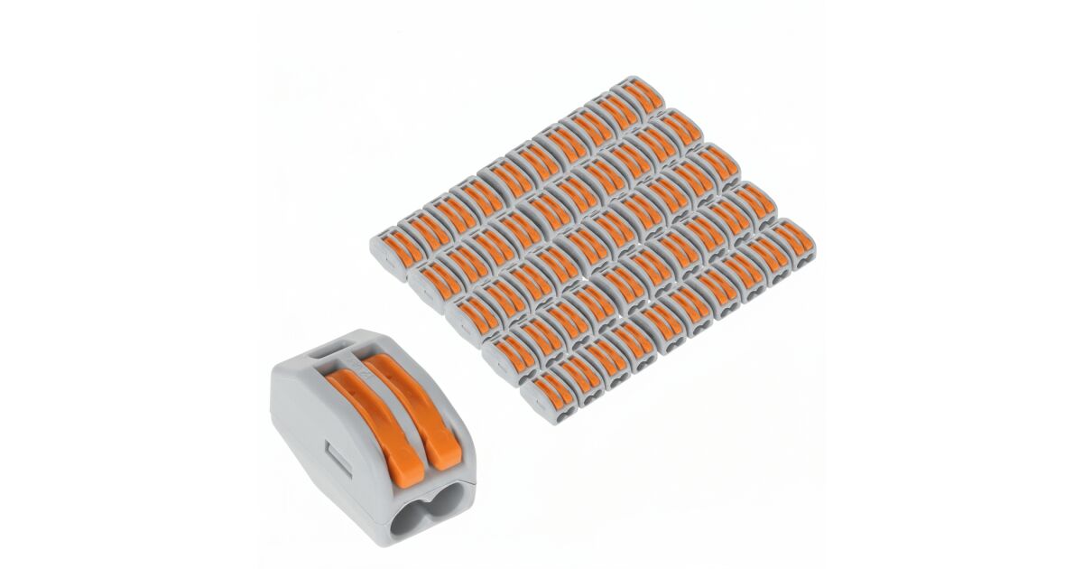 Set de 50 de conectori rapizi, Conectori rapizi cu manetă pentru ...
