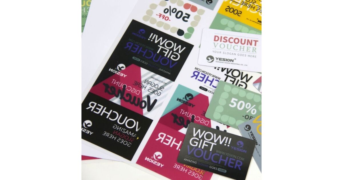 Set 100 foi PVC pentru cărți de vizită, format A4, 760 microni ...