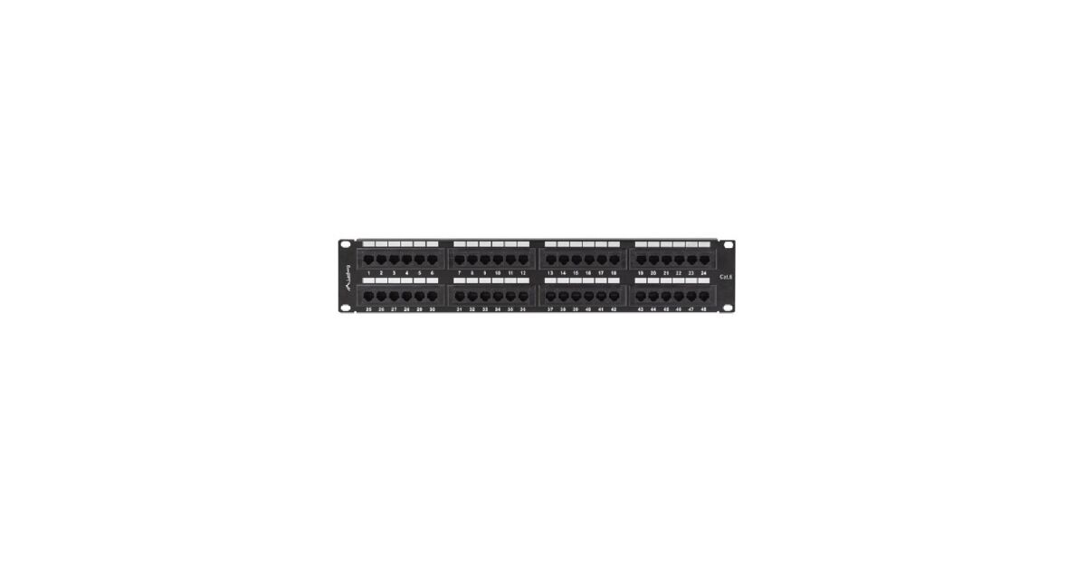 Lanberg PPU6-2048-B 19 Patch panel - 48 port | Pepita.hu