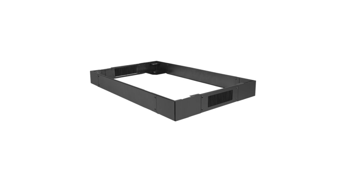 Lanberg Plinth for 800X1000 Free Standing Cabinets (FF01 & FF02) Black ...