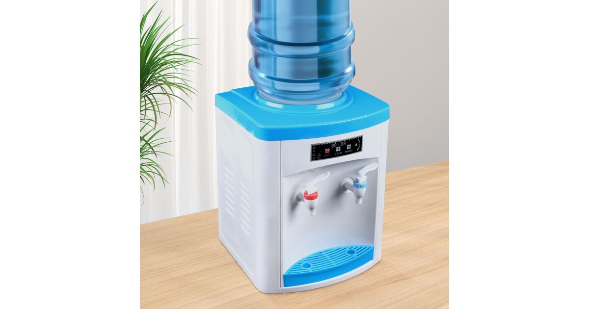Dozator electric portabil de apă, apă caldă 90°C, apă rece 8°C, design ...