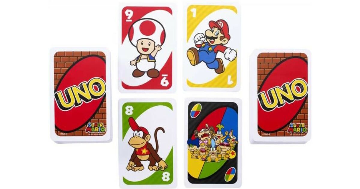 UNO karta Super Mario | Pepita.com