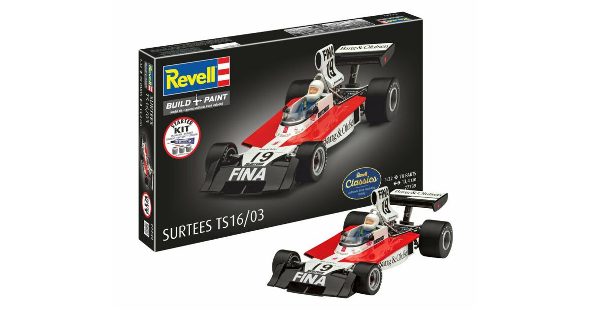 Revell Starter Kit Surtees TS16/03 1:32 (77739) | Pepita.hu