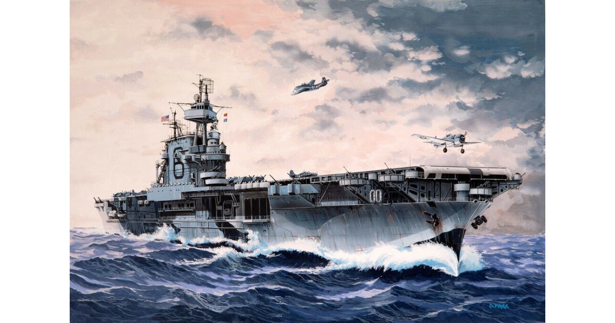 Revell Starter Kit USS Enterprise CV-6 1:1200 (75824) | Pepita.hu