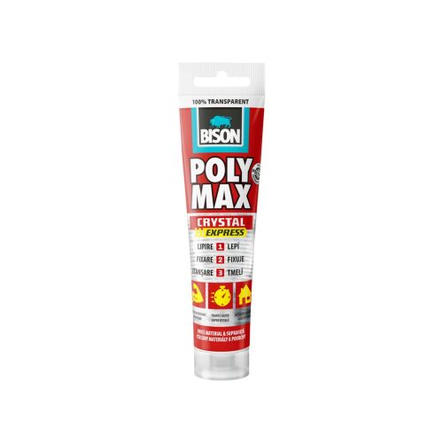 Adeziv universal de asamblare BISON POLY MAX Crystal Express 115 g ...