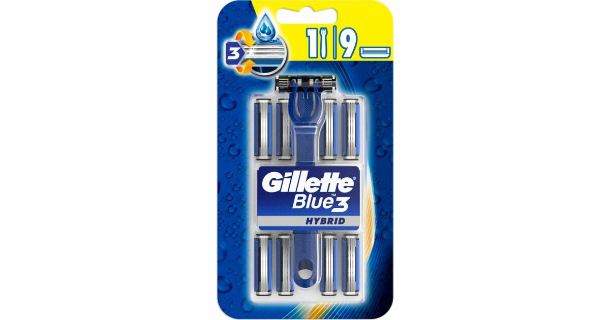 Gillette Blue3 borotva + 9 fej | Pepita.hu