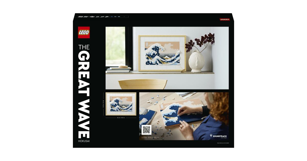 LEGO® ART Hokusai – Veliki val 31208 + Poklon LEGO® Botanicals ...