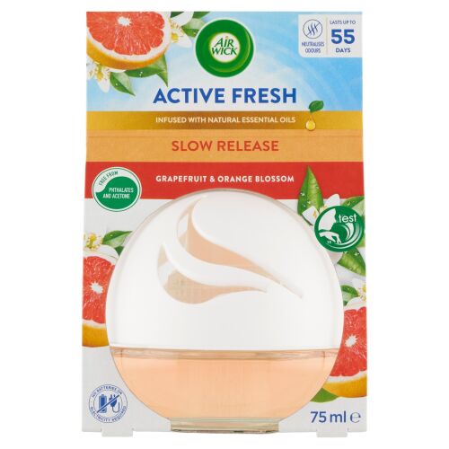 Odorizant de cameră Air Wick Active Fresh Decosphere cu grapefruit și ...
