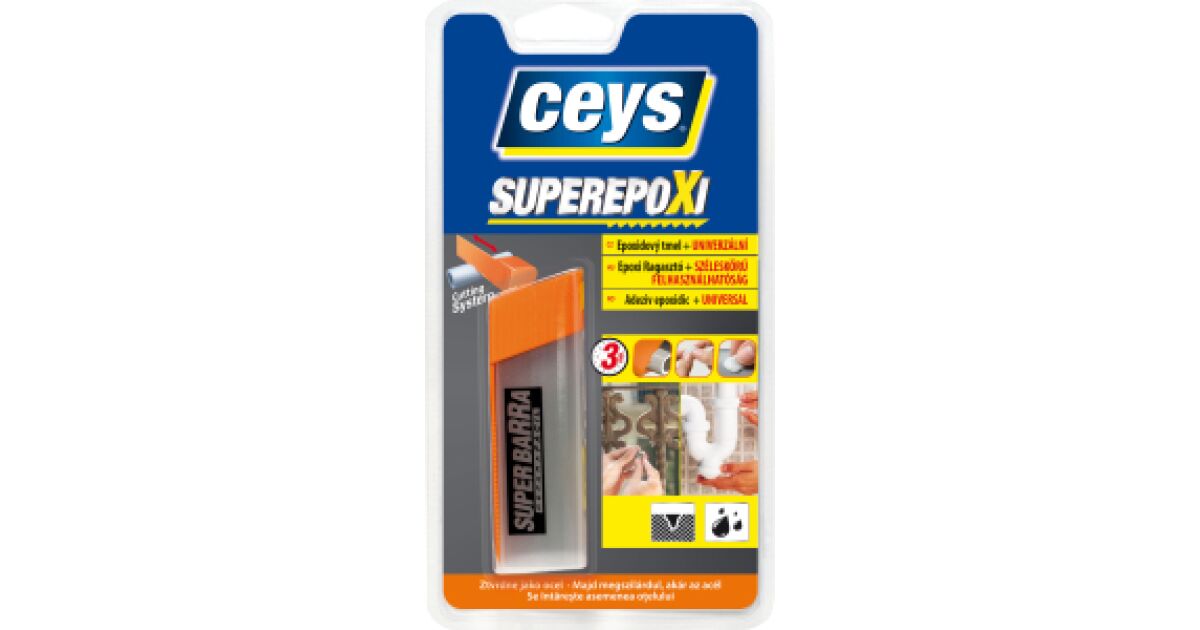 Ceys Super Epoxi Universal-Epoxidharz-Dichtstoff, 48 g | Pepita.com