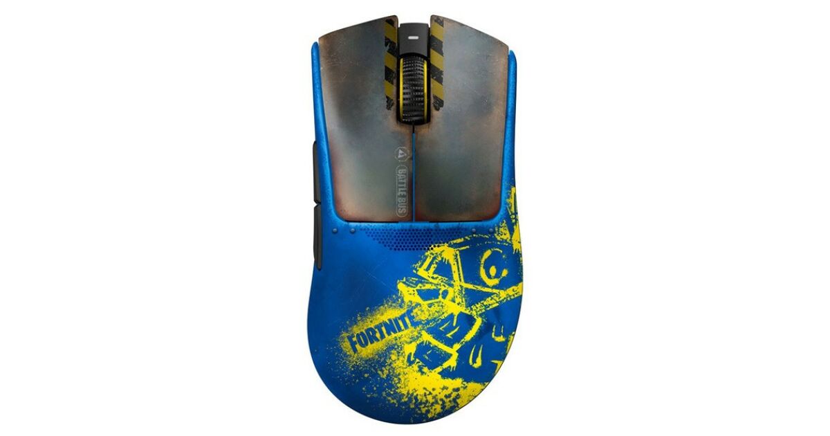 Razer DeathAdder V3 Pro Gaming Wireless Mouse Fortnite Edition (RZ01 ...