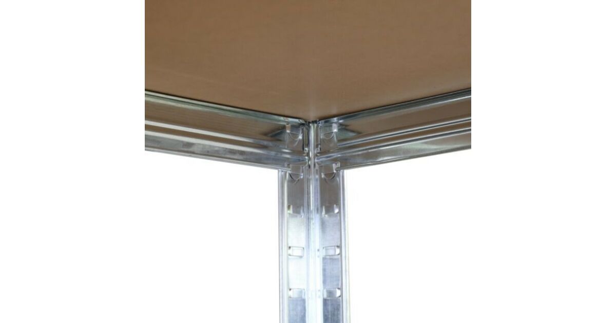 AVIMAX® - 1 DB - polcos szekrény, fém, 5 db MDF polc, 180x90x40 cm, 175 ...