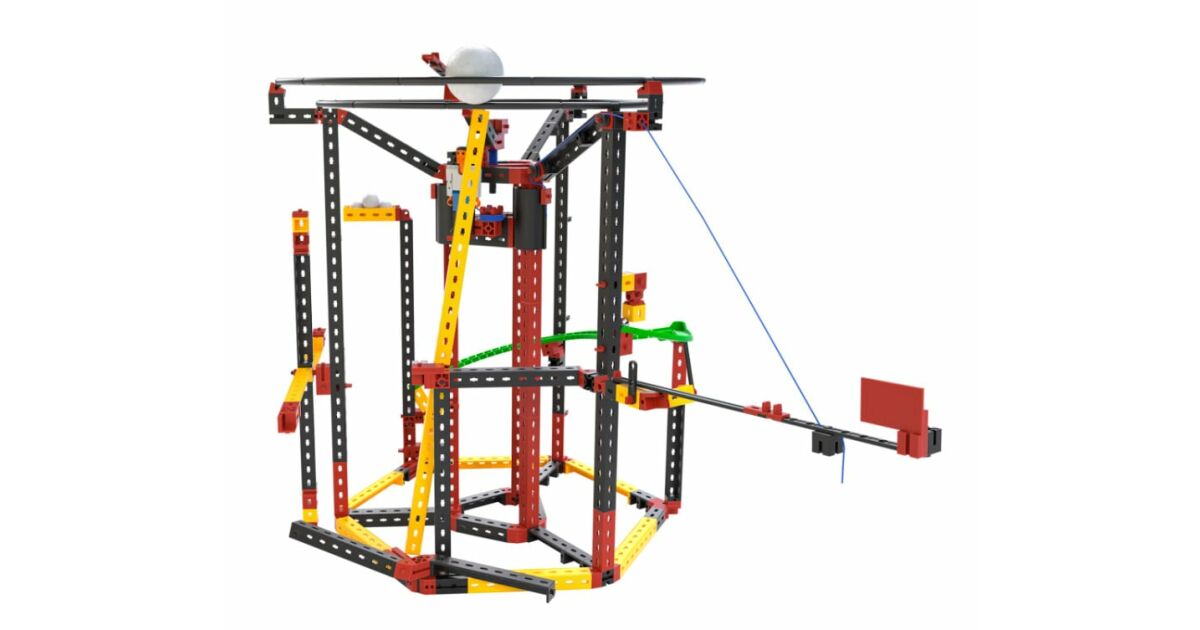 Kit STEM Circuite XL de reactii in lant traznite, Fischertechnik ...