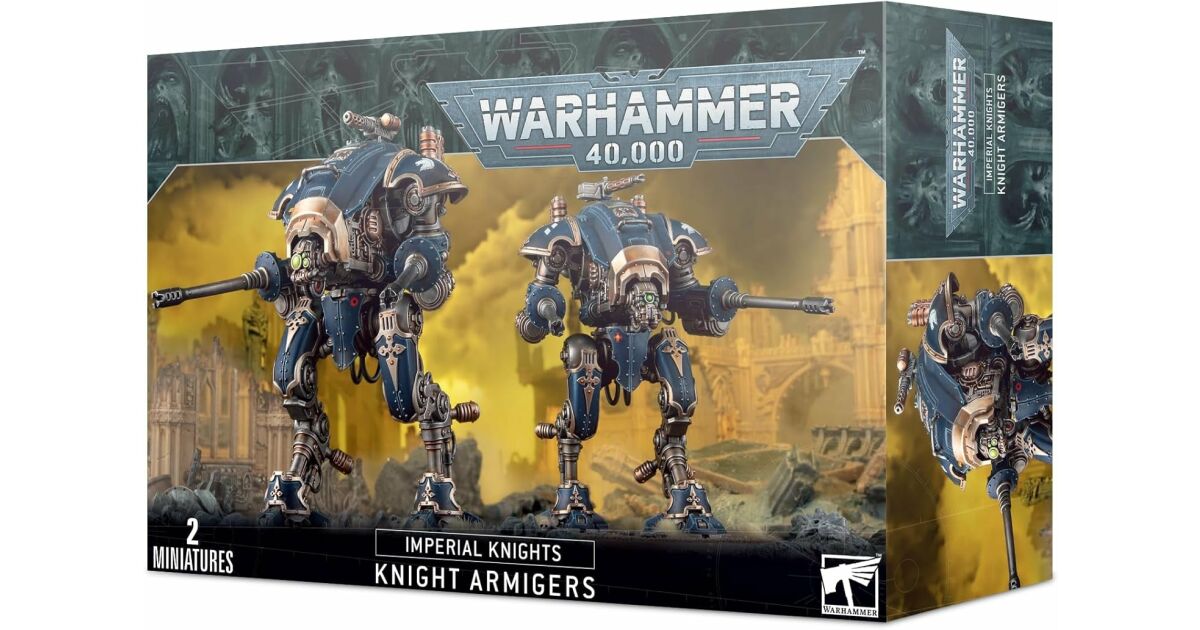 Warhammer (S) 40K: Imperial Knights Armiger Warglaives / Helverins ...