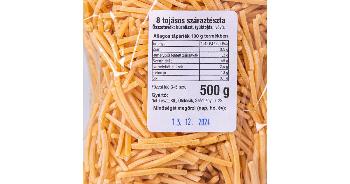 Gyufa tészta 0.5kg | Pepita.hu