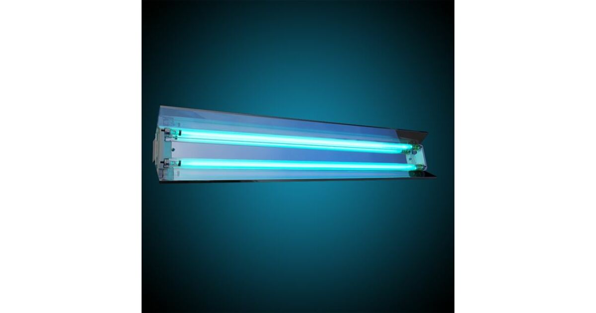 Lampă germicidă UVC reglabilă 2x30w, reflector, rotație 140 de grade ...