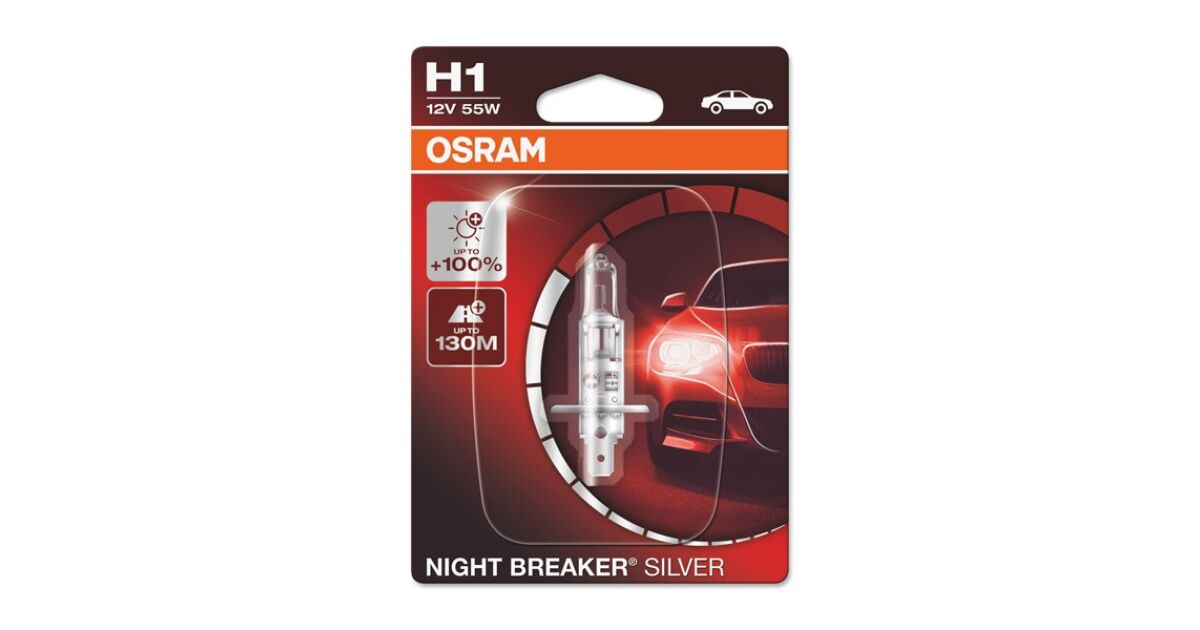 Osram Night Breaker Silver 64150NBS-01B H1/12V/55W fényszóró | Pepita.hu