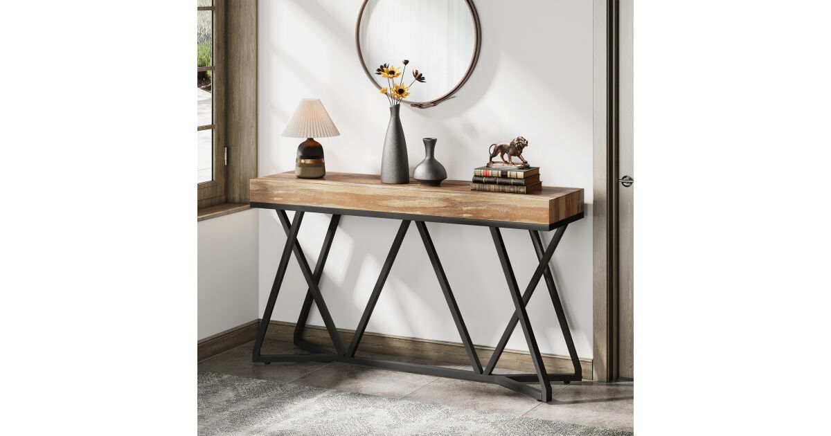 Wohnzimmer-/Flur-Dekorationstisch, Blackswan Design Modell X Line ...