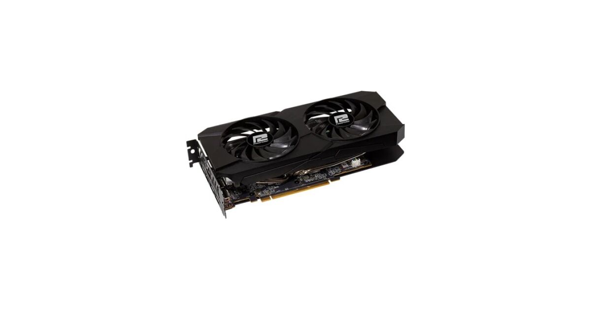 PowerColor RX7600 8G-F/V2 AMD RX 7600 Fighter 8GB GDDR6 Videokártya ...