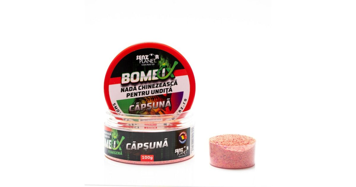 Bombix Nada Fumigena Chinezeasca pentru Undita Capsuna (ROZ) 100g ...