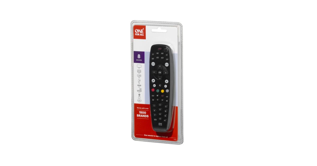 One For All Basic URC 2981 Vezeték nélküli infravörös TV távirányító ...