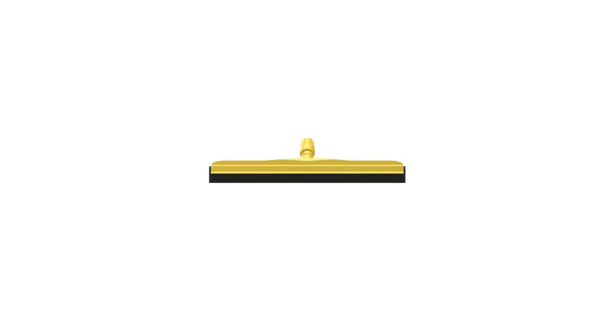 IGEAX Industrial Plastic Floor Squeegee 55cm Yellow | Pepita.com