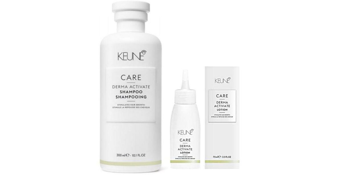 Keune Care Derma Activate Set: Shampoo 300 ml + Lotion 75 ml | Pepita.com