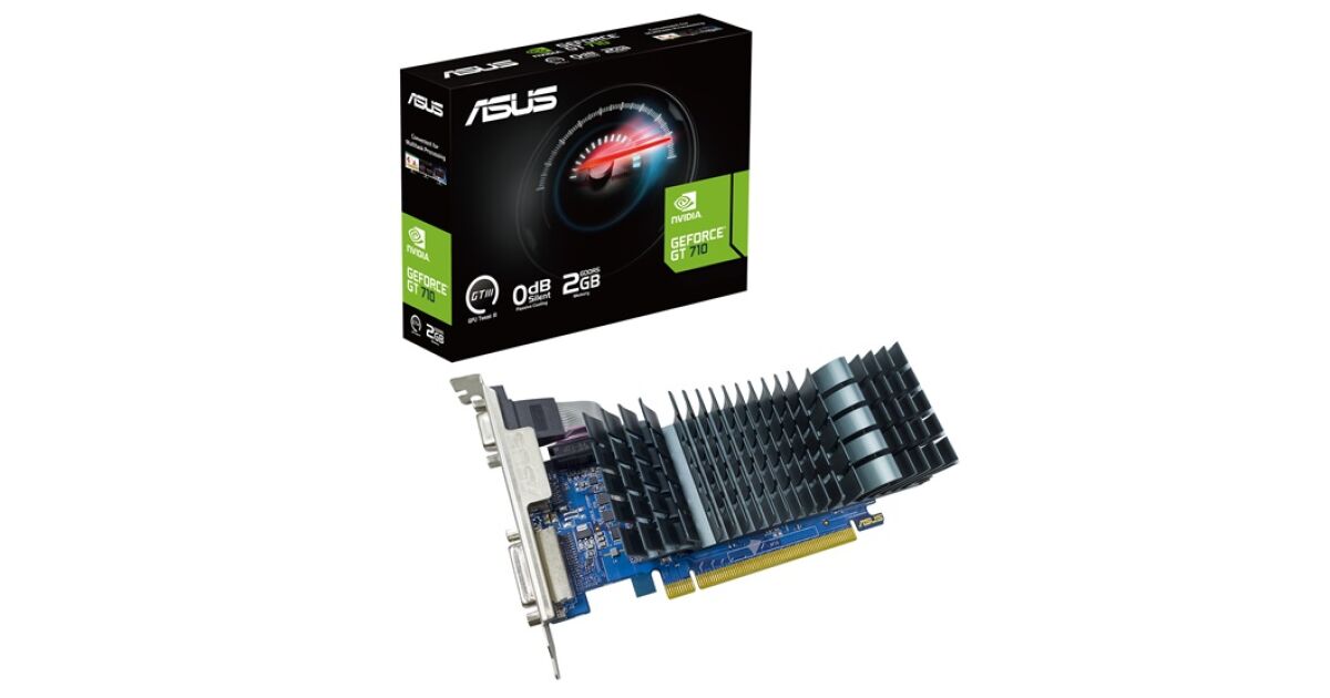 ASUS GT710-SL-2GD5-BRK-EVO NVIDIA GT 710 2GB GDDR5 Videokártya | Pepita.hu