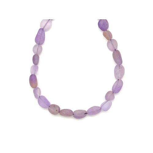 Ametrin matt pebble 6-10mm - ékszerkészítő alapanyag (füzér) | Pepita.hu