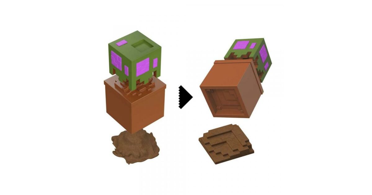 MINECRAFT MINI MODE SET EXPLORARE MINIERA AXOLOTL | Pepita.com