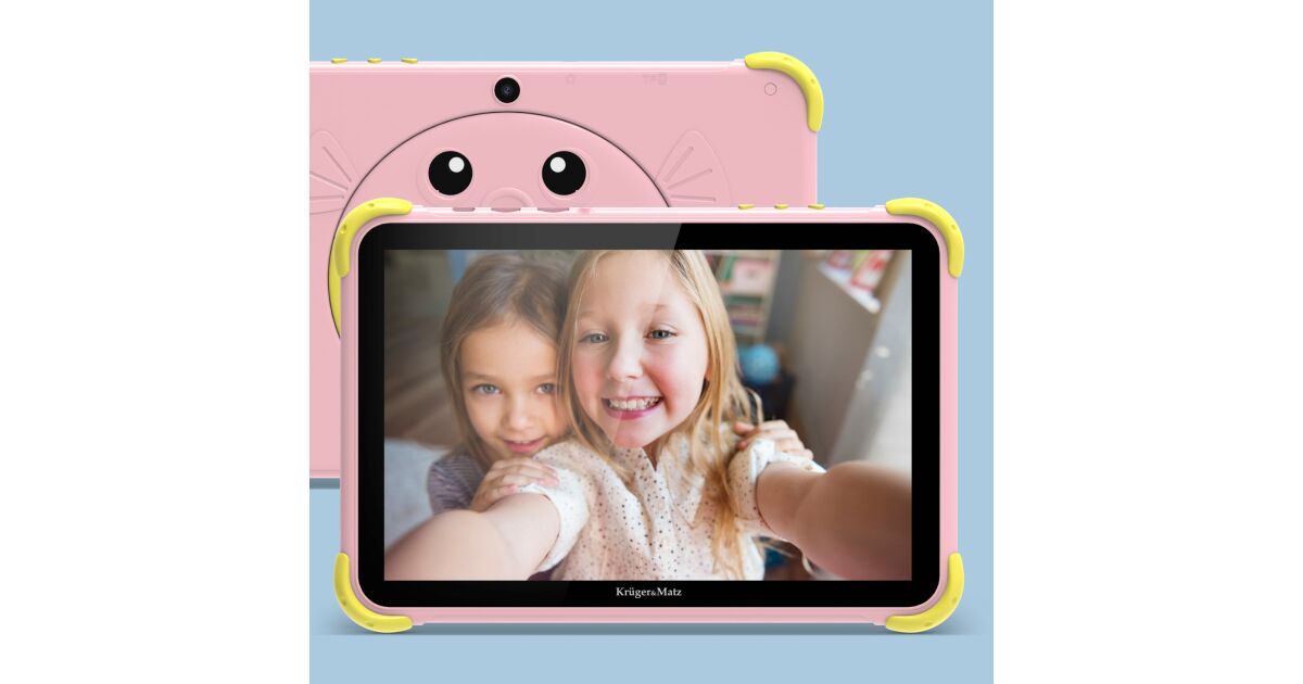 Kruger&Matz 10.1 FUN 1008 gyerek tablet 4/64GB LTE WiFi GPS Android 13 ...
