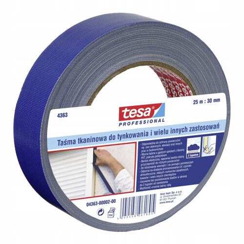 Tesa textil gipszkarton szalag UV 14 nap 25m 30mm | Pepita.hu