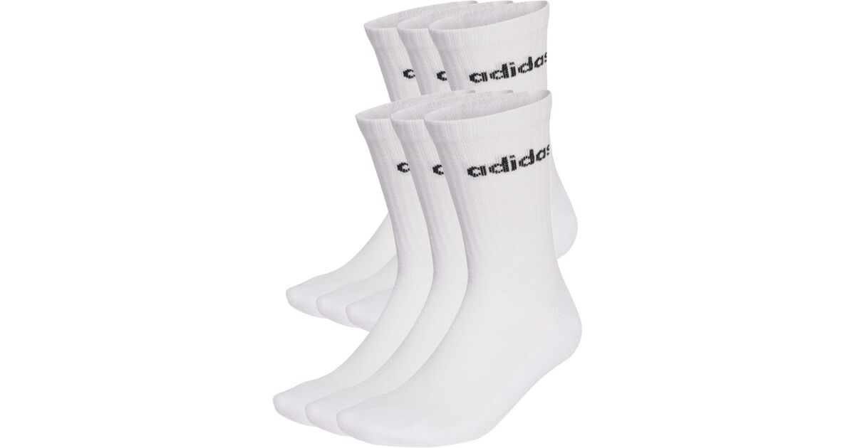 6 pár Adidas Linear Crew Cushioned zokni szett, 37-39 | Pepita.hu