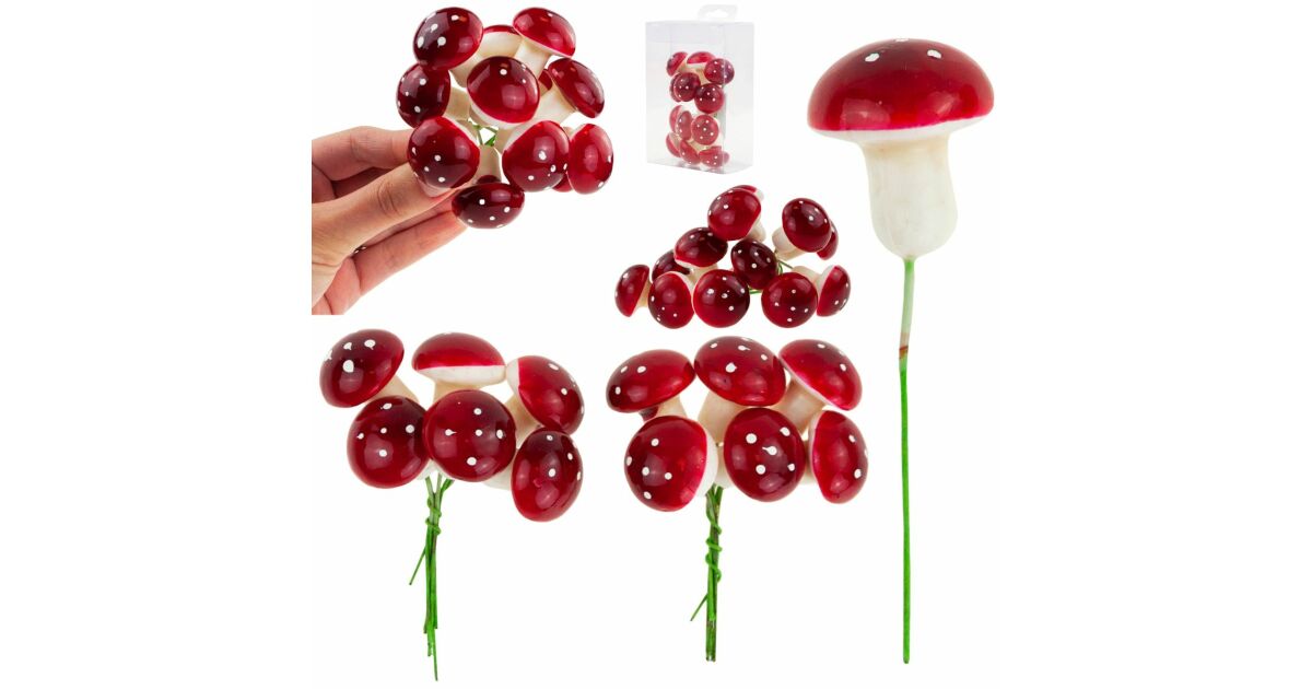 CV33985 CSÍPŐS GOMBA MESTERSÉGES GOMBA ŐSZI DÍSZEK GOMBA | Pepita.hu