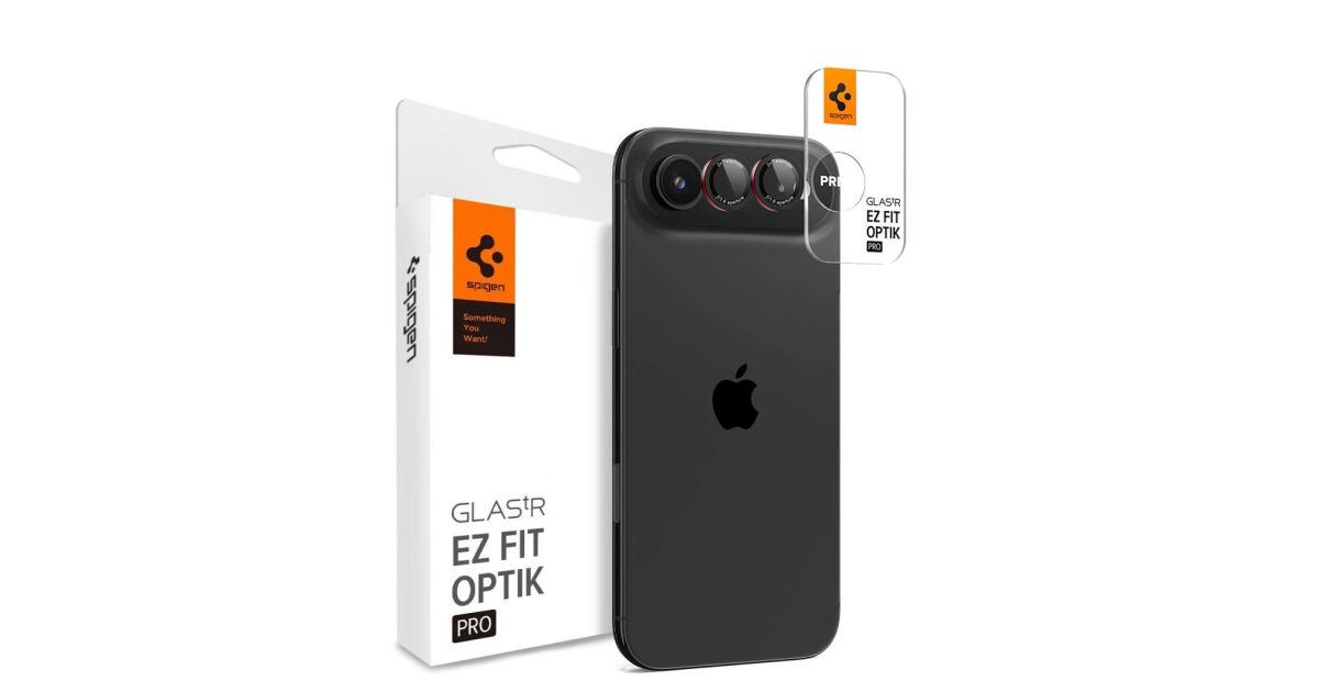 SPIGEN Optik Pro L-SERIES Glas.TR EZ FIT kameravédő 2 db iPhone Air ...