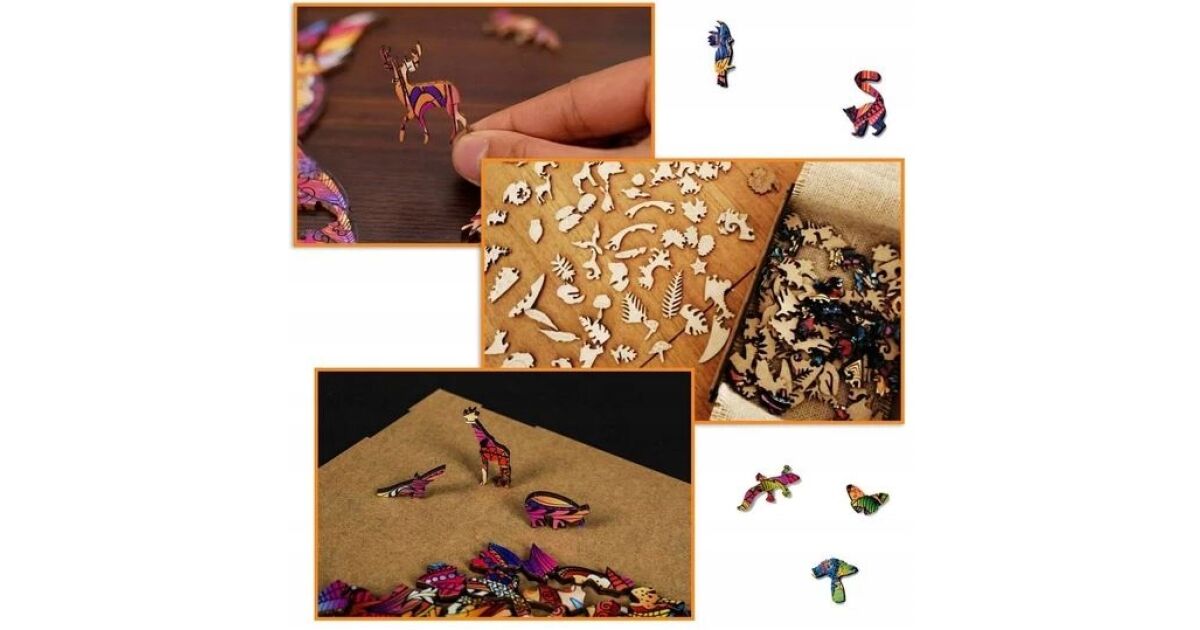 Fa Oktatási Puzzle A3 Rendkívüli Pillangó Gyermekeknek és Felnőtteknek ...