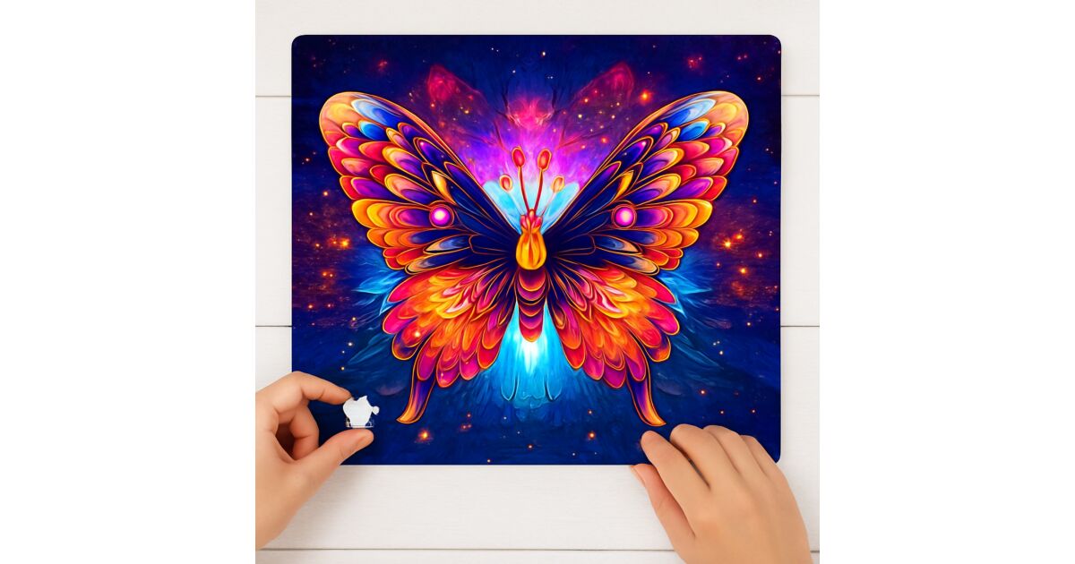 Fa Oktatási Puzzle A3 Rendkívüli Pillangó Gyermekeknek és Felnőtteknek ...