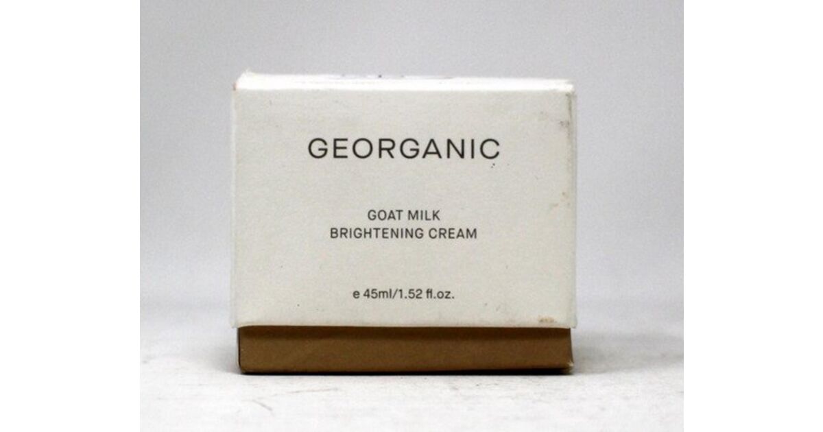 Georganic, Goat Milk Brightening, Cremă de față, 45 ml | Pepita.com