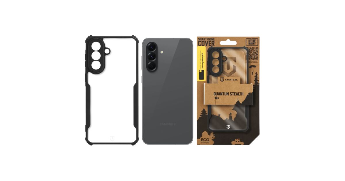 Tactical Quantum Stealth tok Samsung Galaxy A57 készülékhez átlátszó ...