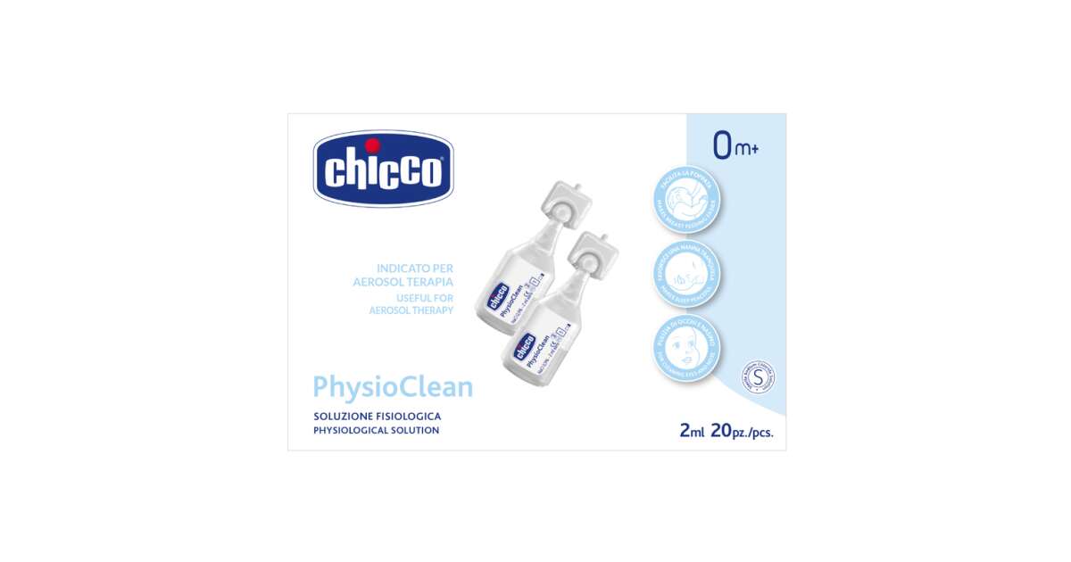 Physiological saline solution ampoules 20 x 2ml saline solution ...