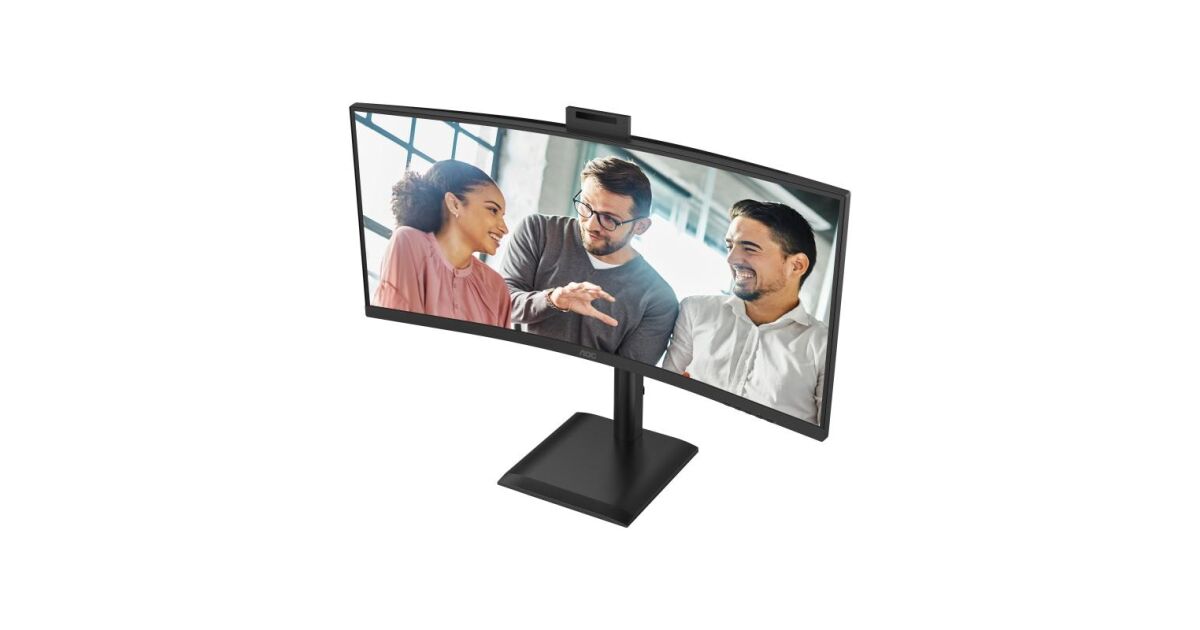 AOC 34inch 3440x1440 120HZ VA CURVED H/A 180 MM USB-C DOCKING Daisy ...