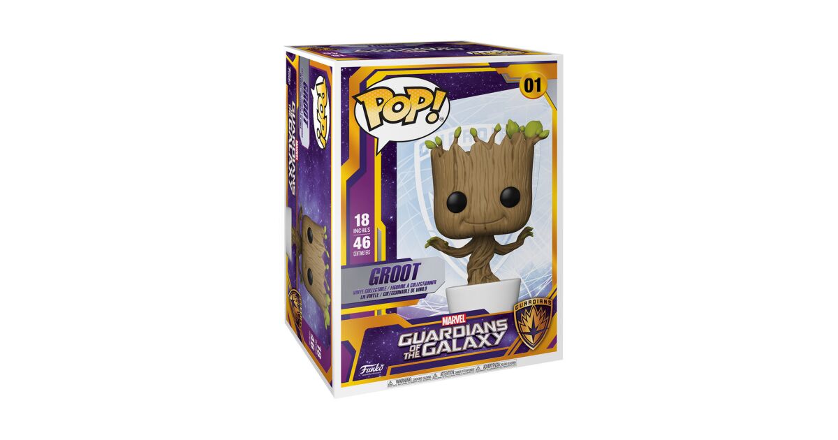 Funko POP! Mega Marvel: The Guardians of the Galaxy - Dancing Groot ...