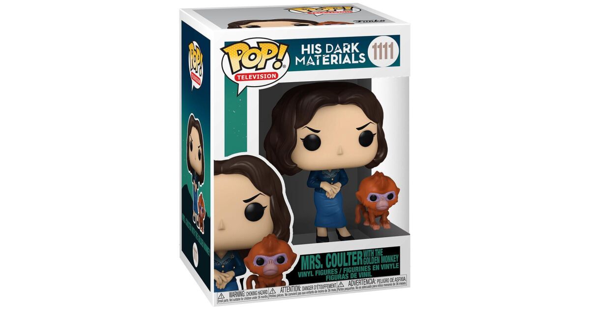Funko POP!&Buddy: His Dark Materials - Mrs. Coulter with Ozym figura ...