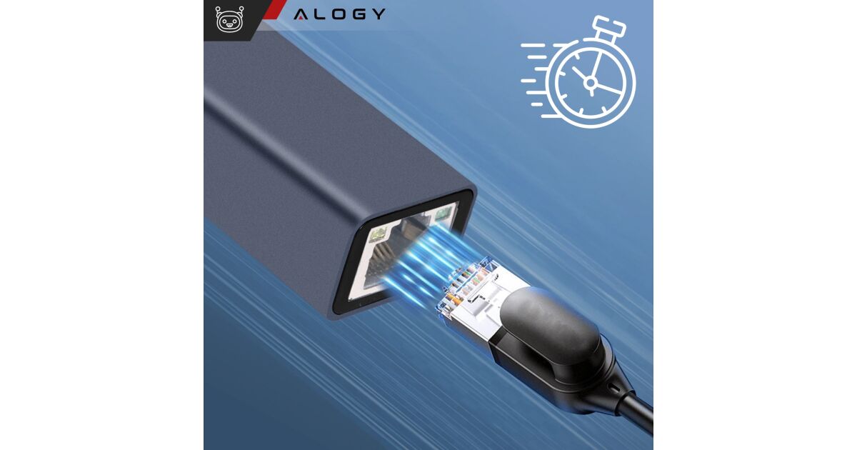 Alogy USB-C - Ethernet adapter LAN RJ45 hálózati kártya GIGABIT ...